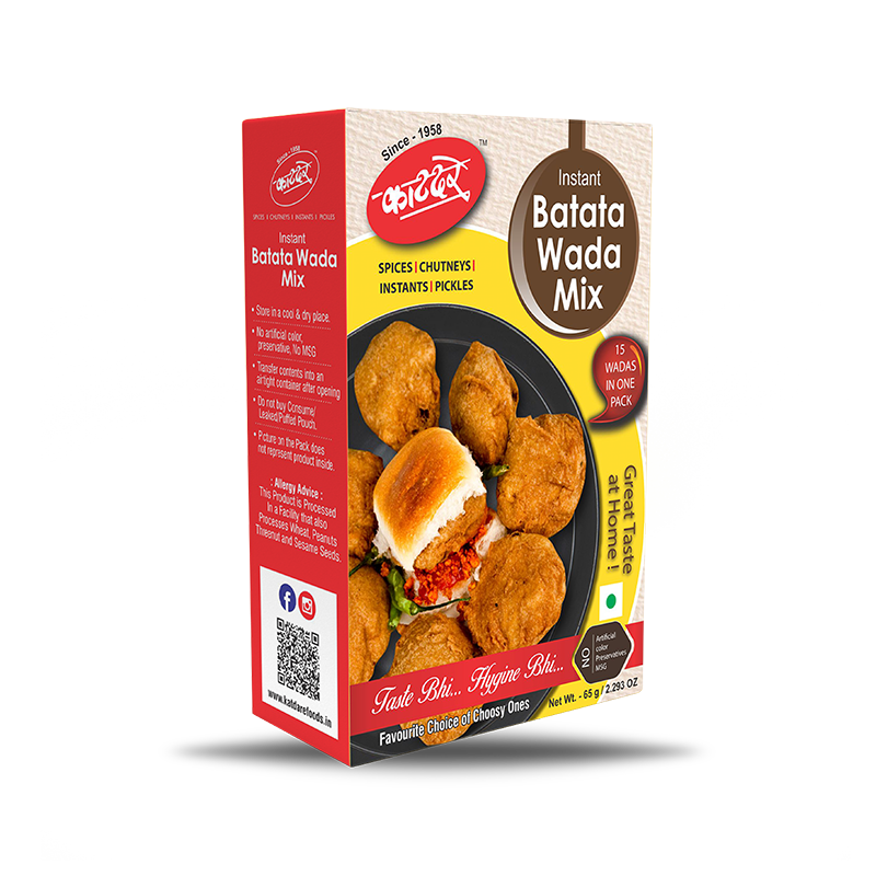 Buy Instant Batata Wada Mix Online | बटाटा वडा मसाला | Katdare ...