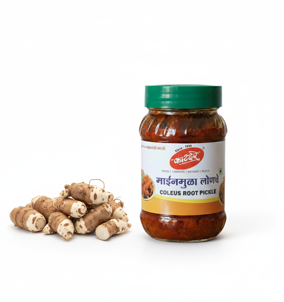 Coleus Root Pickle / Mahani Root Pickle 200g – Katdare Food Products ...