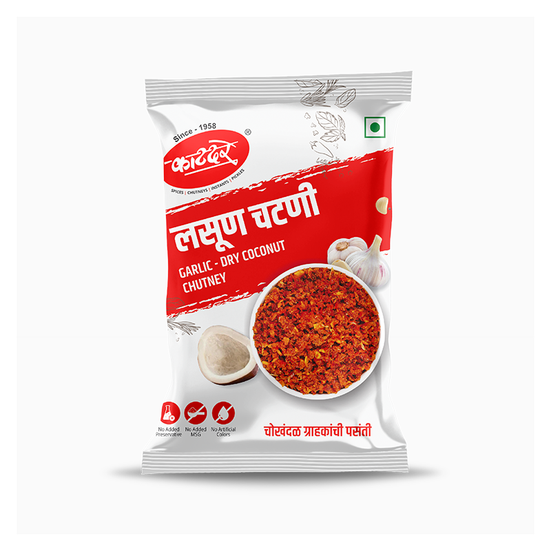 Buy Lasun Chutney online | Order लसूण चटणी – Katdare Food Products Pvt Ltd